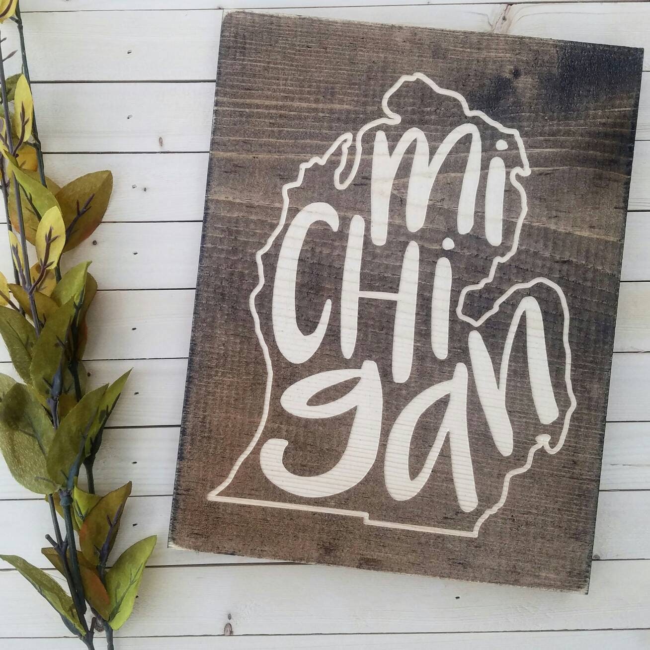 Michigan Sign Michigan Decor Michigan State Sign Michigan - Etsy Denmark