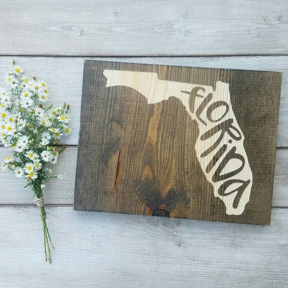 Florida Sign Florida Decor Florida Florida Love Florida - Etsy