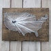 United States String Art Sign United States Wall Art United - Etsy