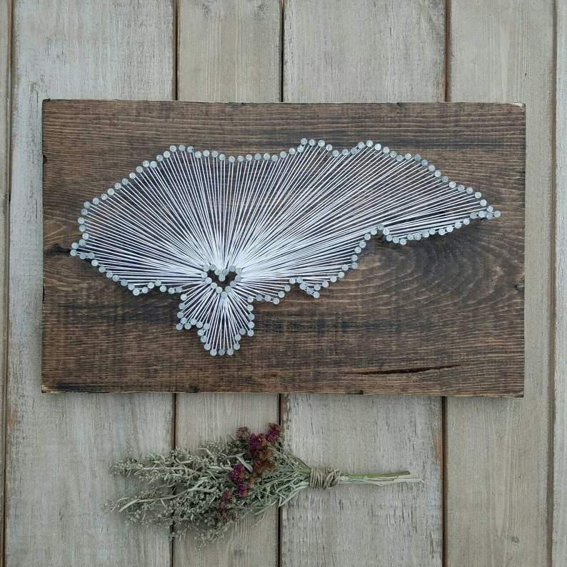 ANY Country String Art South America Map Destination - Etsy