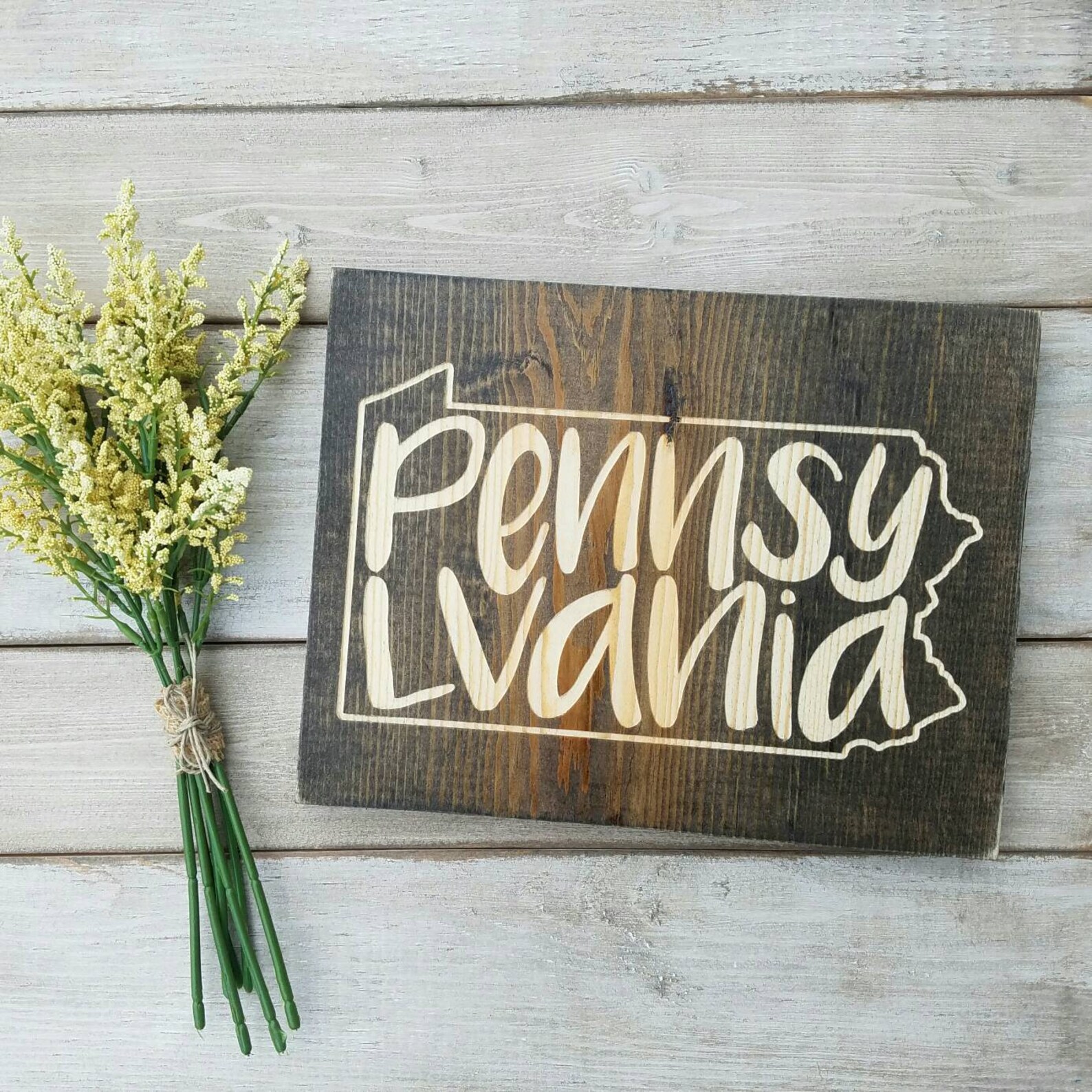 Pennsylvania Sign Pennsylvania Decor Pennsylvania Penn - Etsy