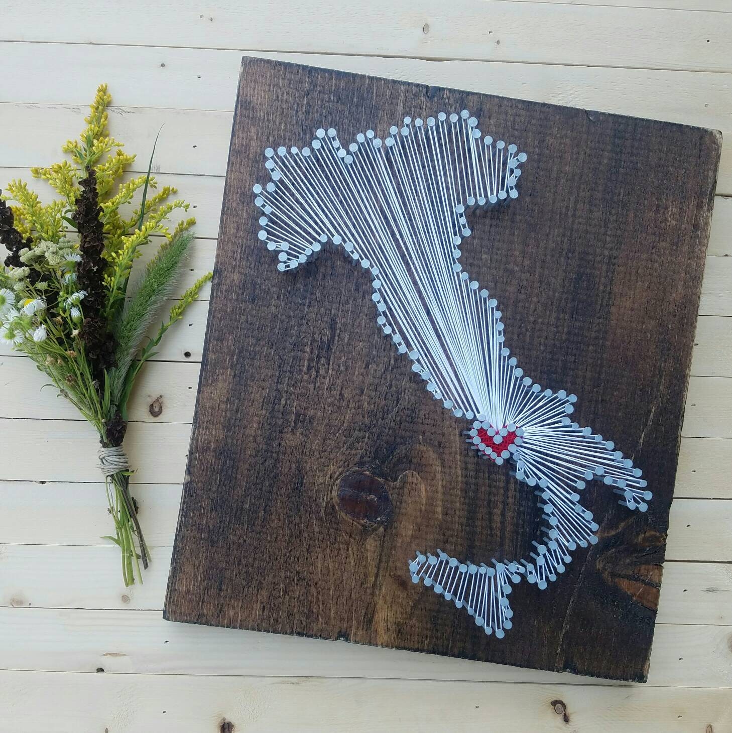 Italy String Art sign Italy Wall Art Italy Nail Art Sign | Etsy
