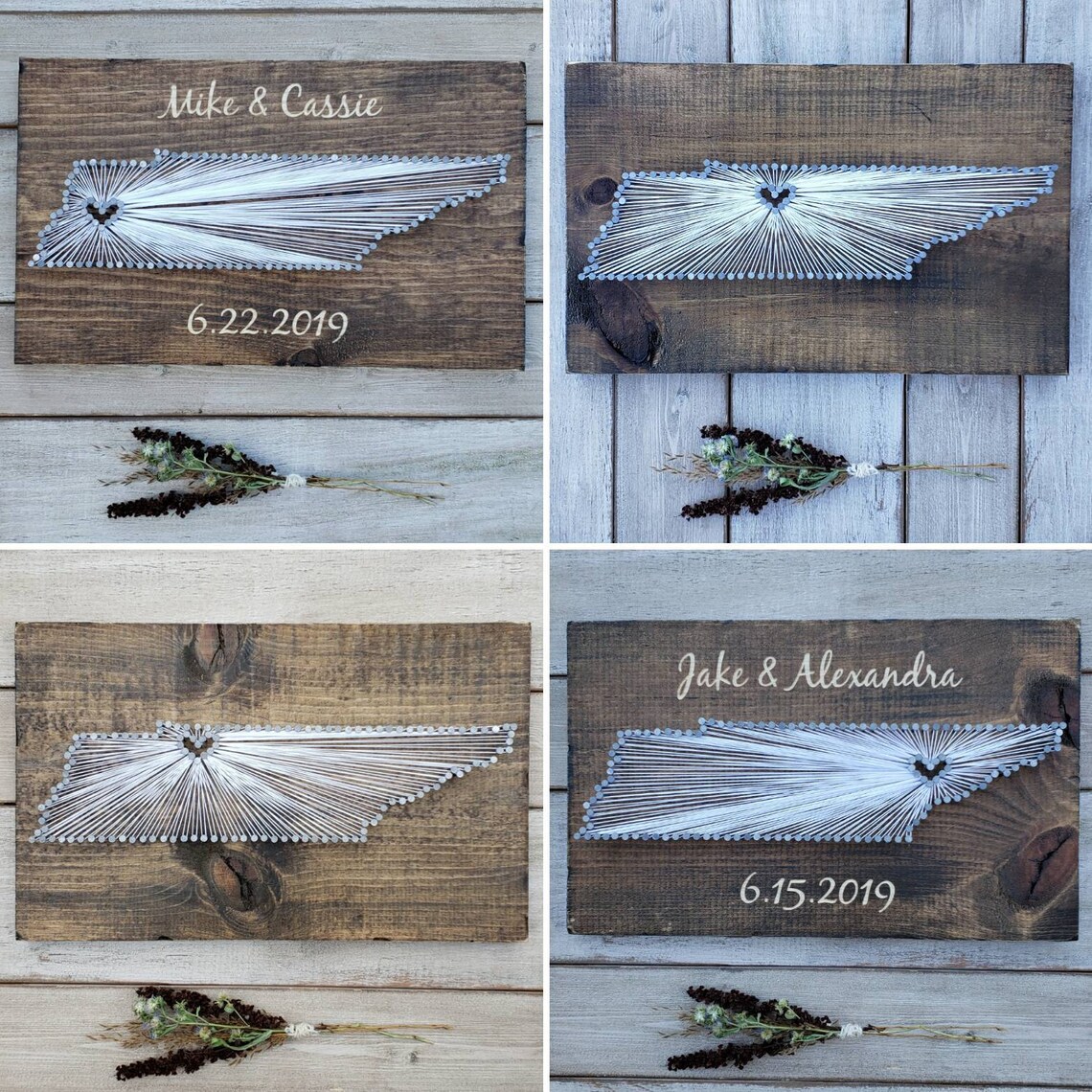 Tennessee String Art Tennessee Decor State String Art | Etsy