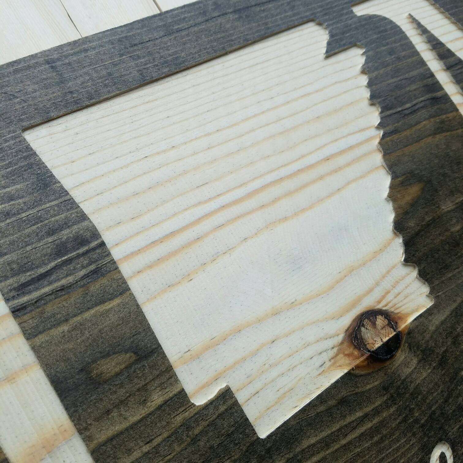 Arkansas Home Sweet Home Arkansas Wall Art Arkansas Decor | Etsy