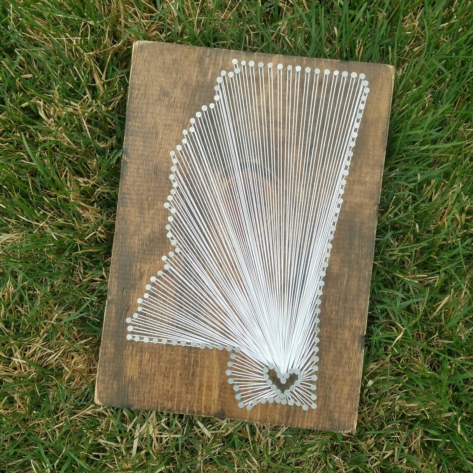 Mississippi String Art Mississippi Decor State String Art - Etsy