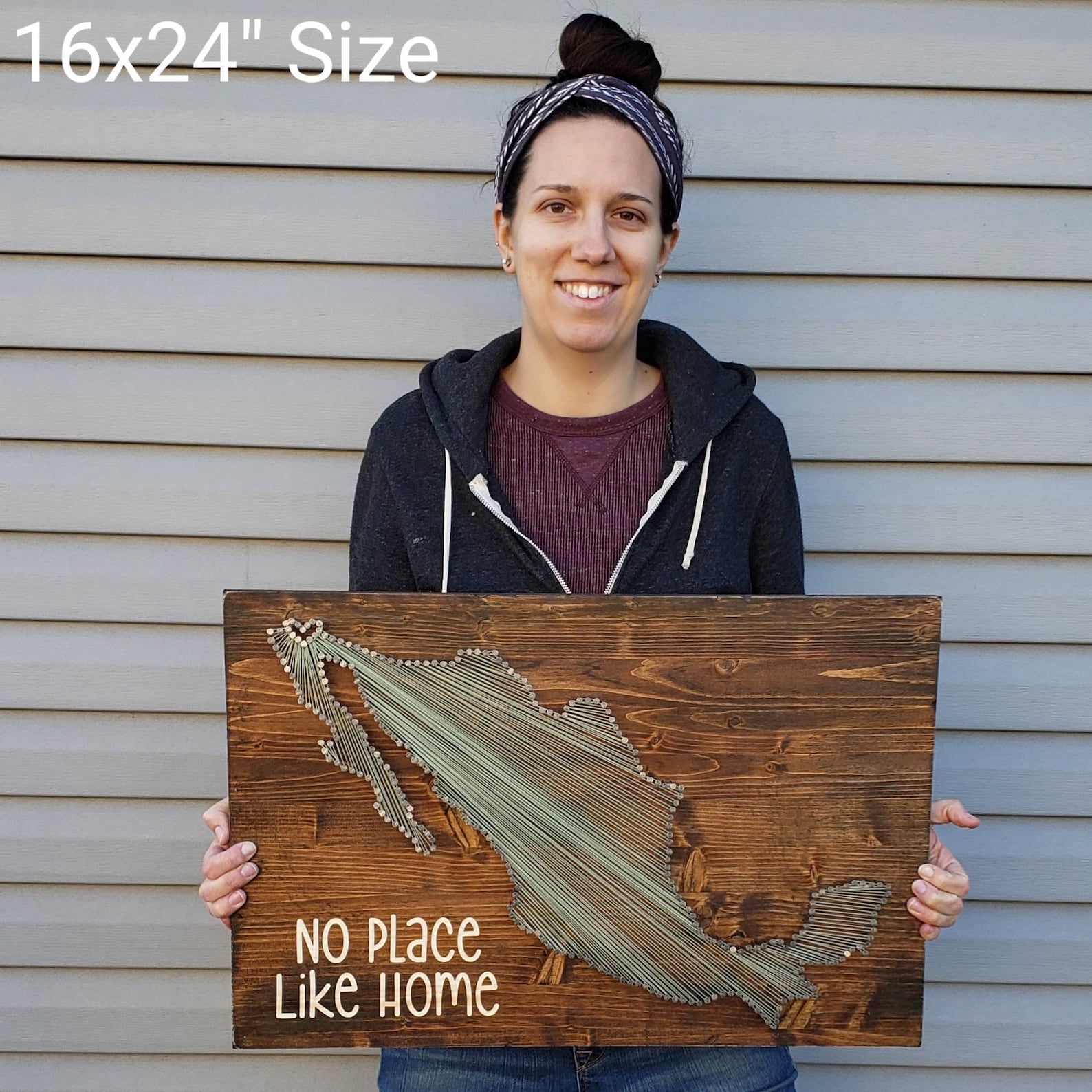 Mexico String Art Mexico Decor Mexico Nail Art Rustic | Etsy