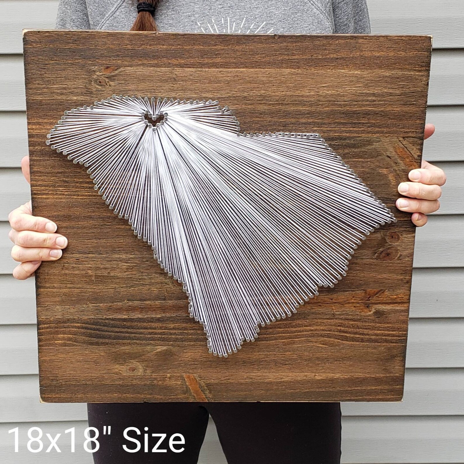 South Carolina String Art South Carolina Decor State String - Etsy