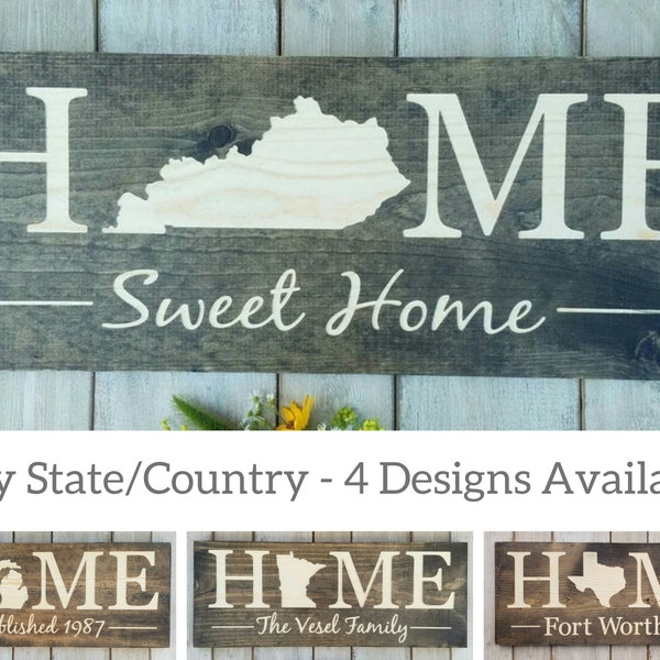 Rustic Kentucky Sign - Etsy