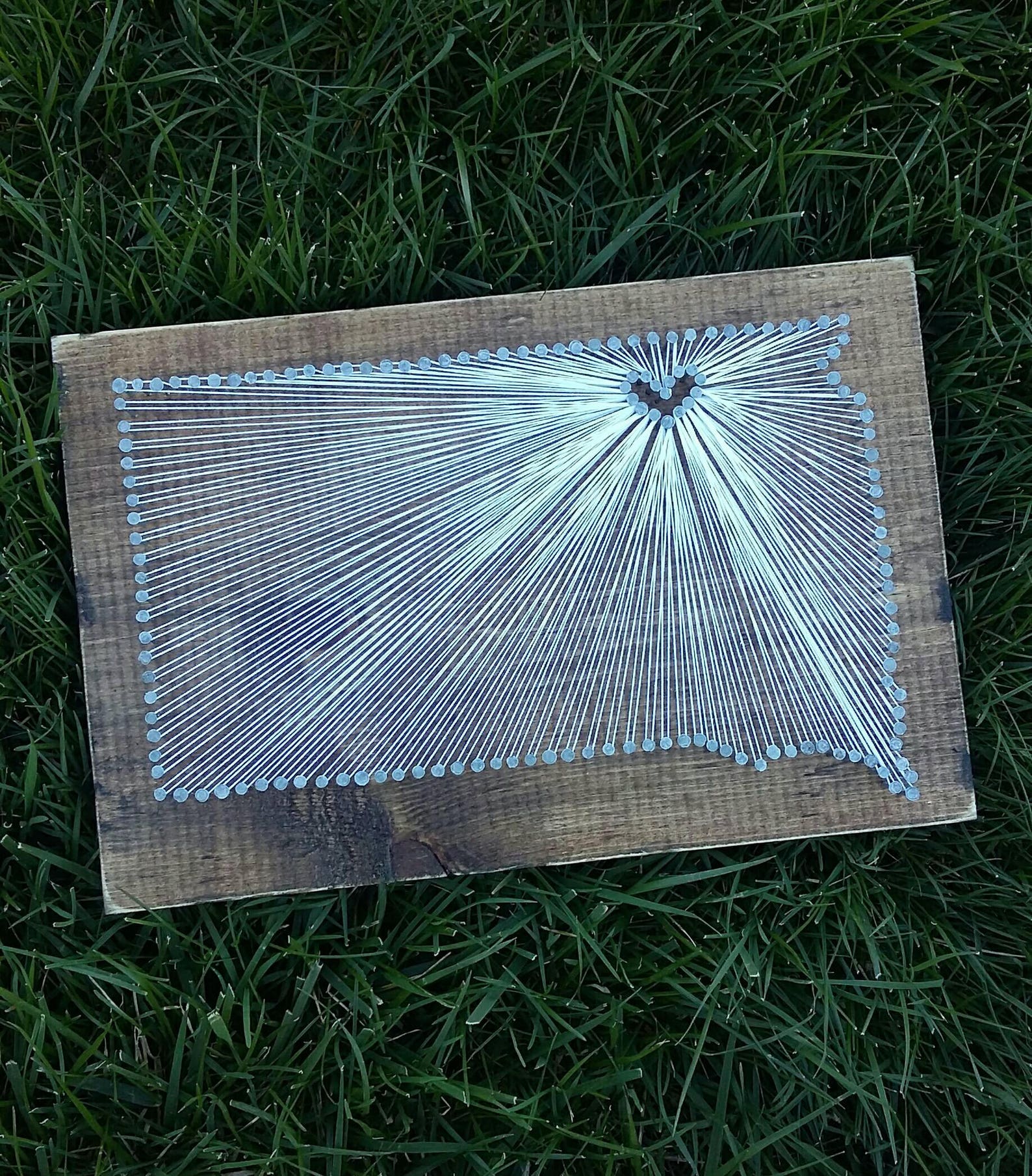 South Dakota String Art South Dakota Decor State String Art - Etsy