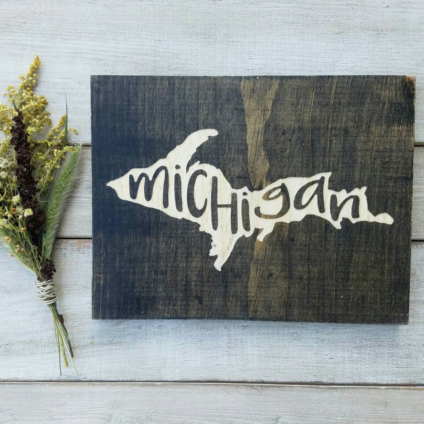 Michigan Sign Michigan Decor Michigan State Sign Michigan - Etsy Denmark