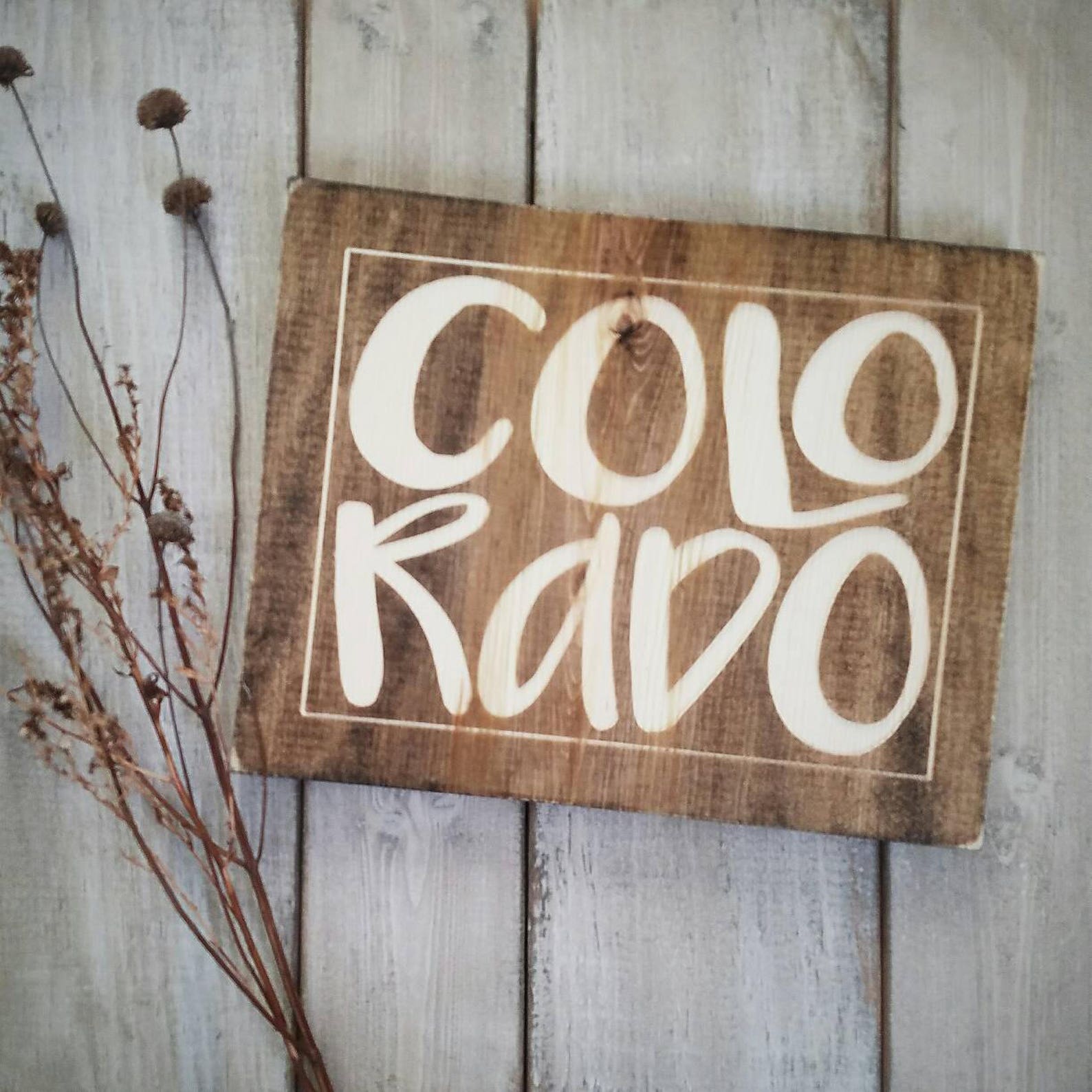 Colorado Sign Colorado Decor Colorado Colorado Love - Etsy
