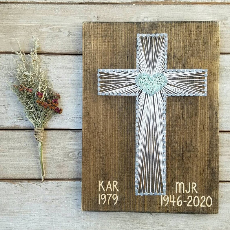 Cross String Art DIY kit Catholic Art Catholic Gifts Cross | Etsy