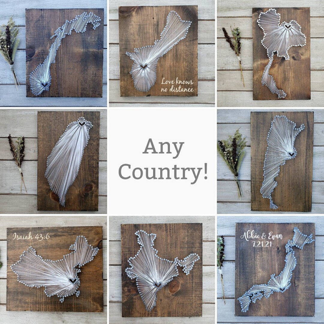 Vietnam String Art, Vietnam Decor, Vietnam Nail Art, Vietnam Gift ...