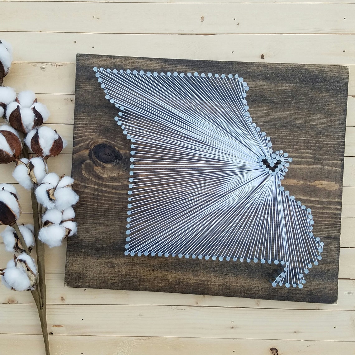 DIY Missouri String Art Kit State string Art Kit Missouri | Etsy