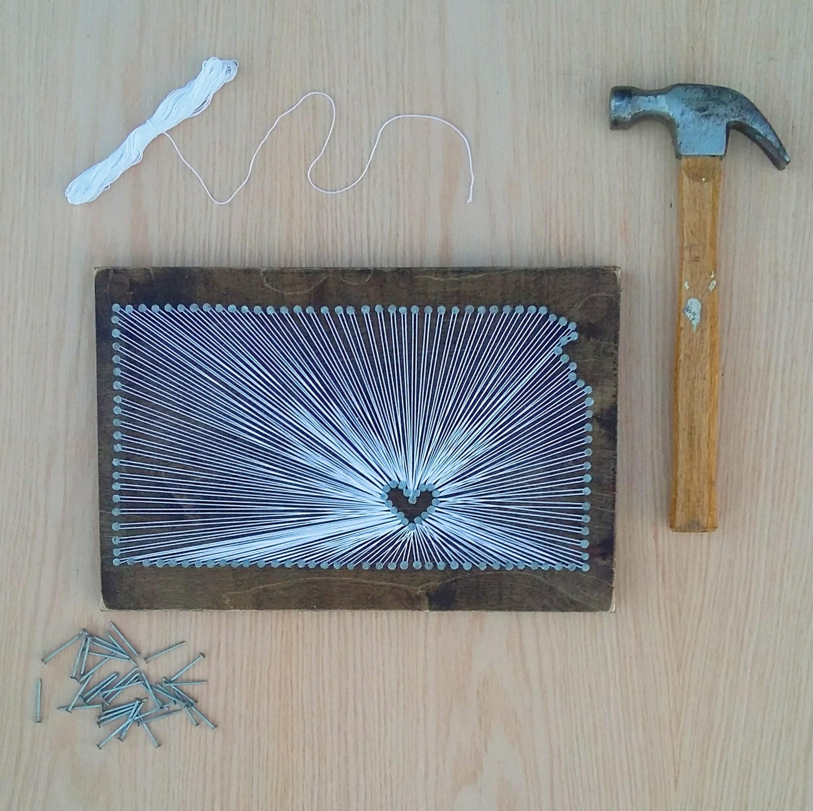 Kansas String Art Kansas Decor State String Art Kansas Nail - Etsy