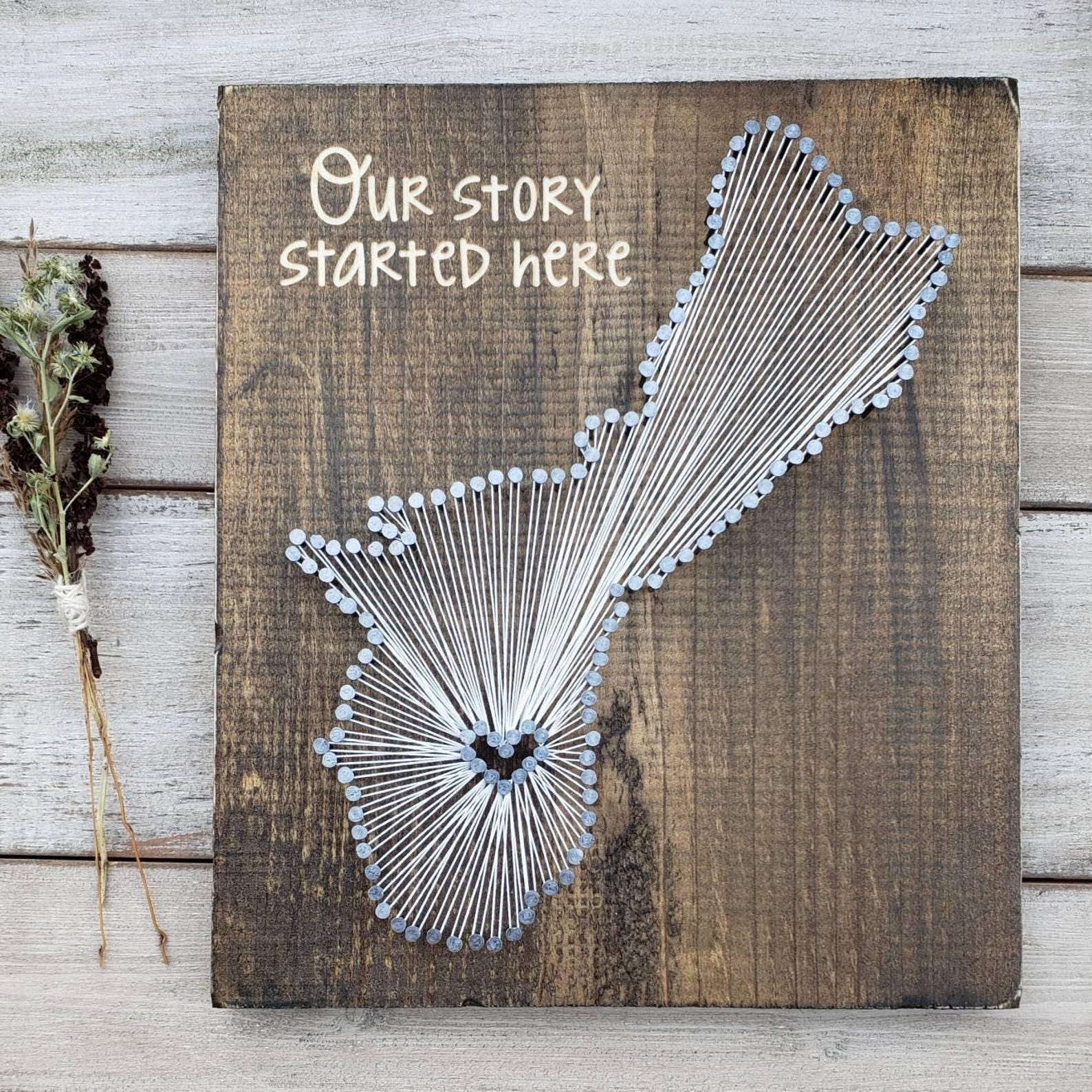 Guam String Art Map Sign, Rustic Wood Wall Decor - Etsy