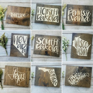 Wyoming Sign, Wyoming Decor, Wyoming, Wyoming Love, Wyoming Home Decor ...