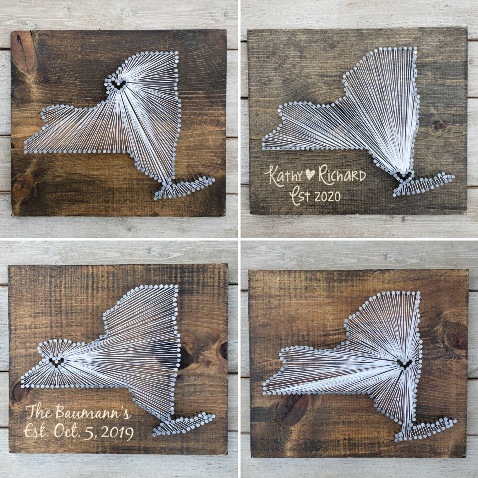 New York String Art New York Decor State String Art New | Etsy