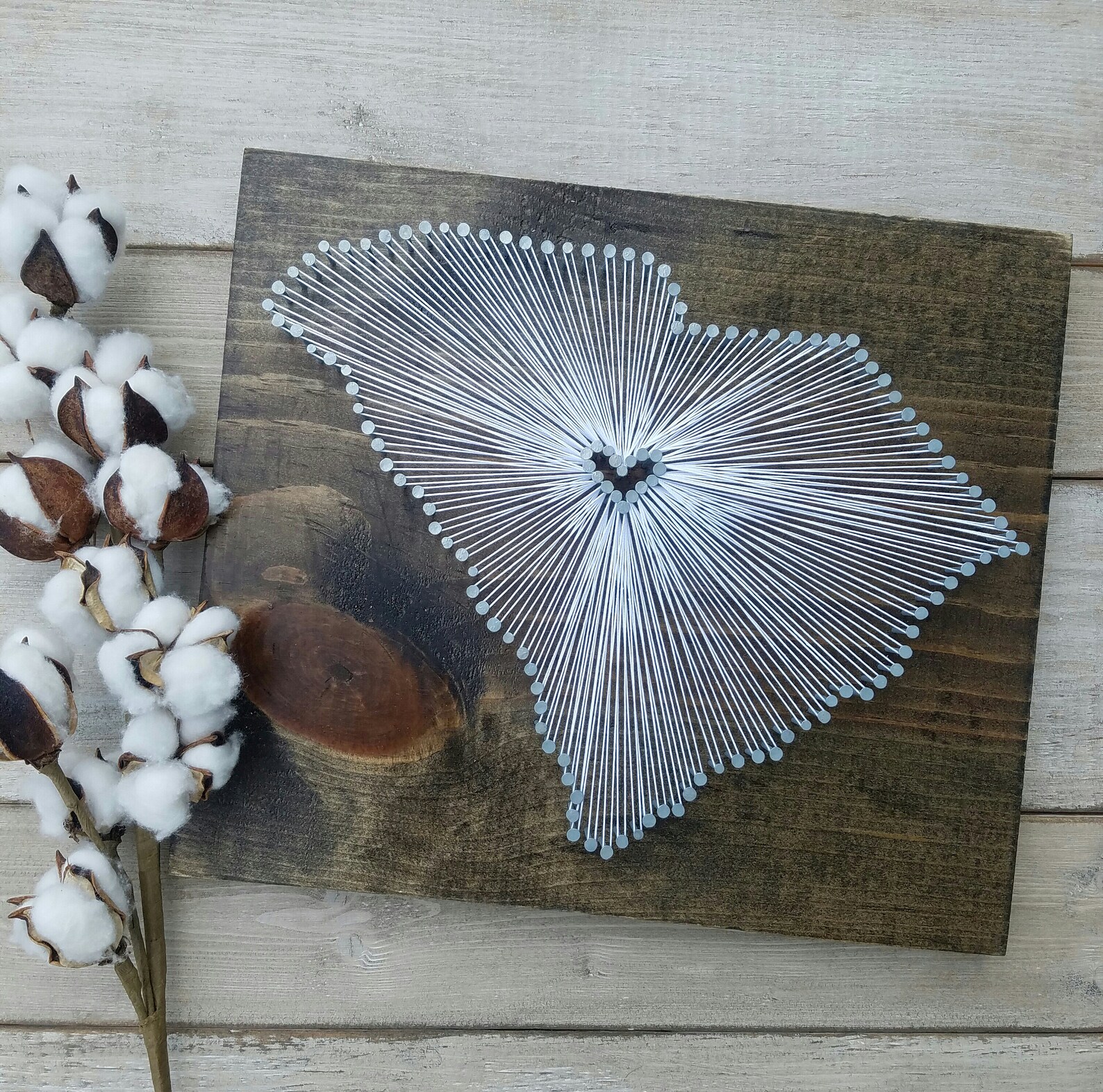 DIY South Carolina String Art Kit State String Art Kit State | Etsy