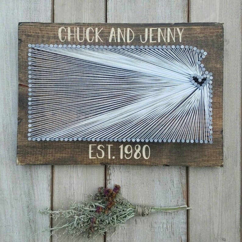 Kansas String Art, Kansas Decor, State String Art, Kansas Nail Art ...