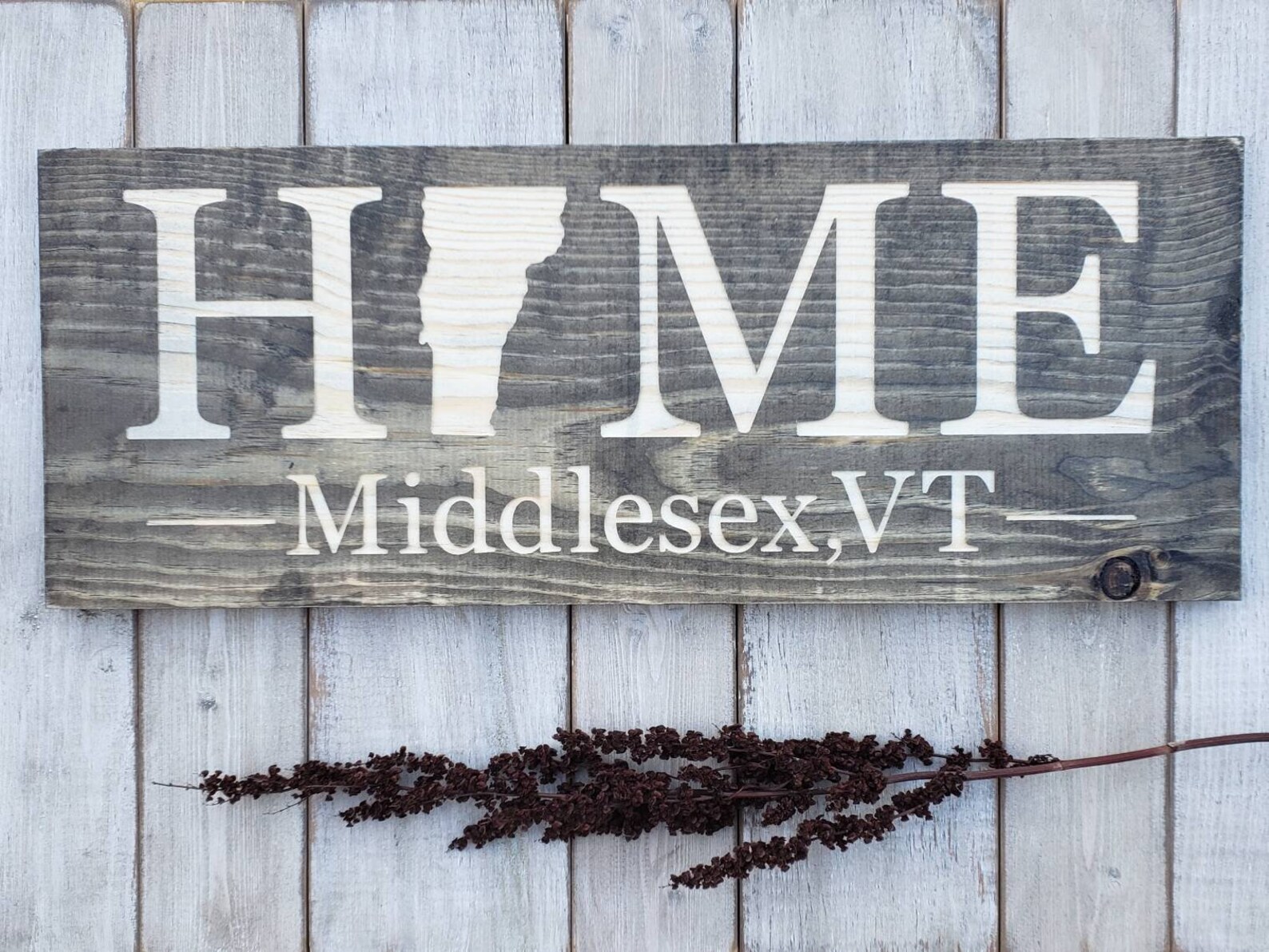 Vermont Sign Home Sweet Home Vermont Decor Vermont Vermont - Etsy