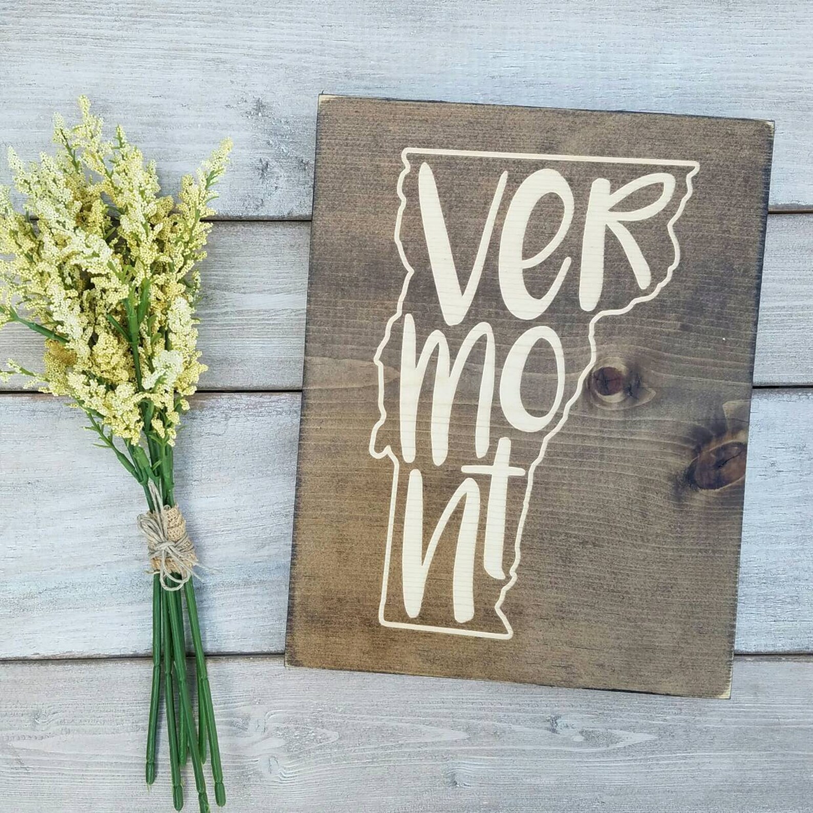 Vermont Sign Vermont Decor Vermont Vermont Love Vermont - Etsy