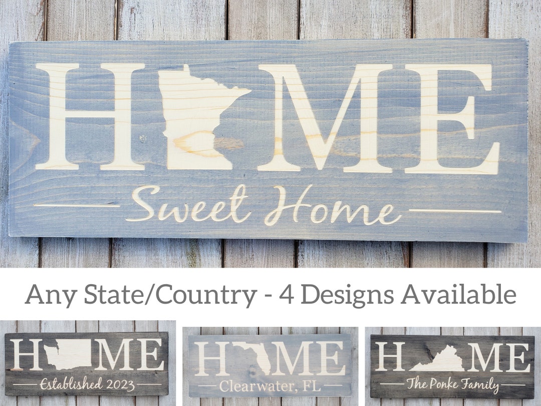Minnesota Sign, Home Sweet Home, Minnesota Decor, Minnesota, Minnesota ...