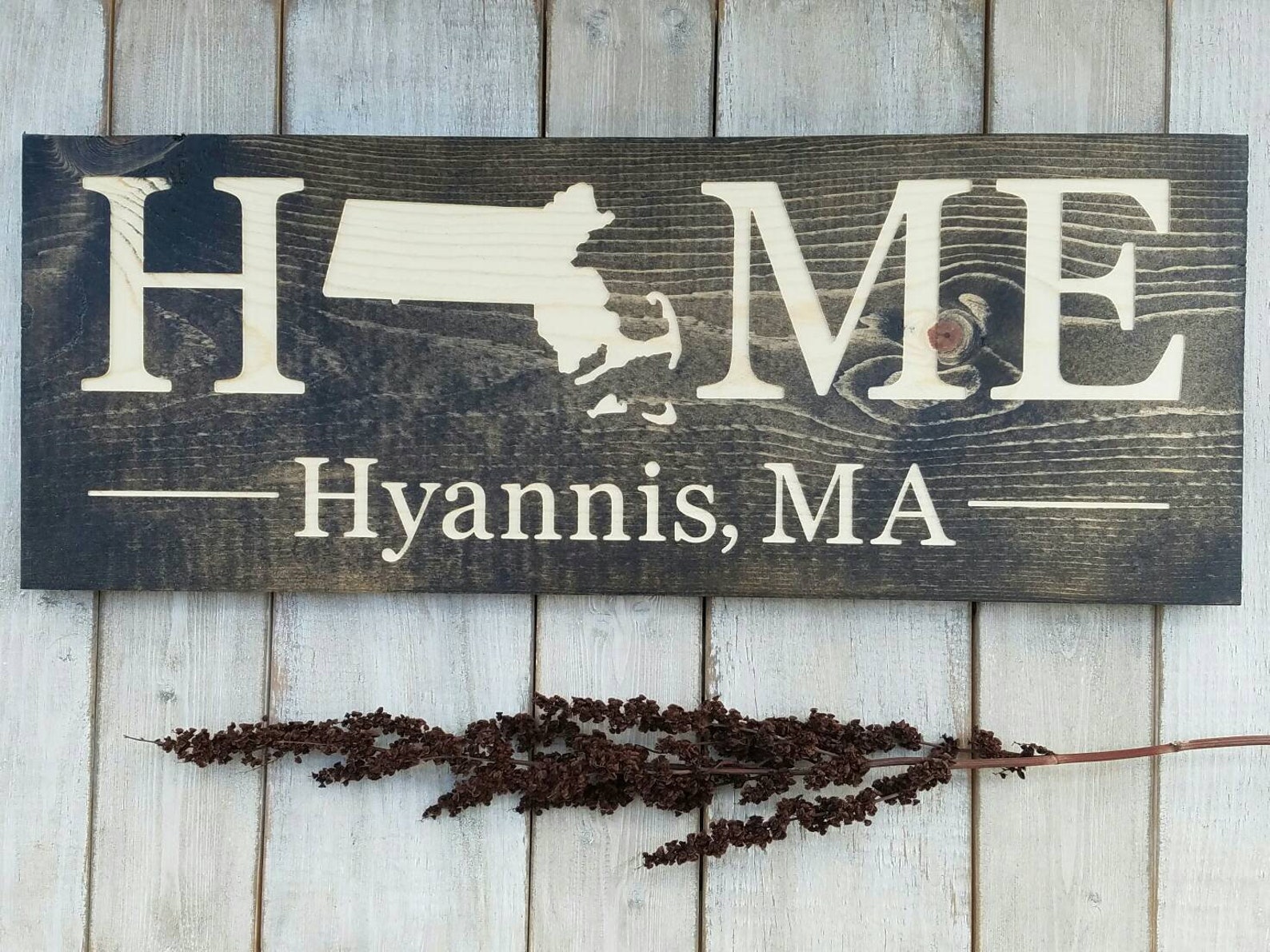 Massachusetts Home Sweet Home Massachusetts Sign - Etsy