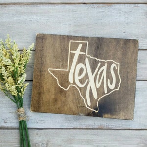 Texas Sign, Texas Decor, Texas, Texas Love, Texas Home Decor, Rustic ...