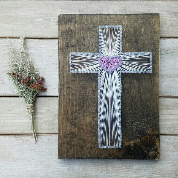 String Art Cross - Etsy