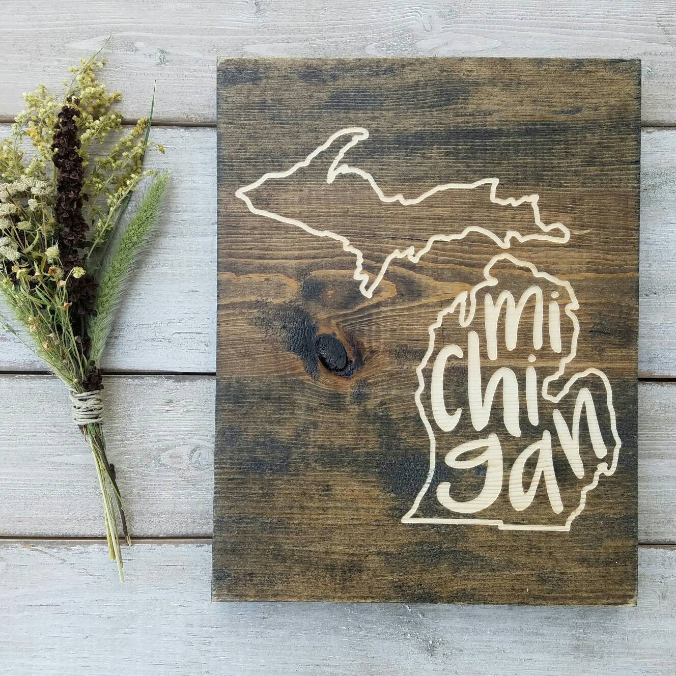 Michigan Sign Michigan Decor Michigan State Sign Michigan - Etsy Denmark