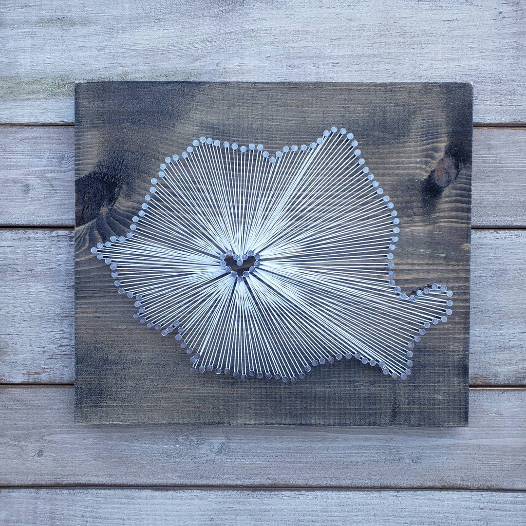 Romania, String Art Sign, Romania Wall Art, Nail Art Sign, Map Print ...