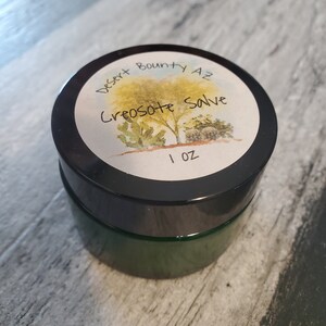 Creosote/desert Chaparral Salve 1-2 Oz in Glass Jar - Etsy