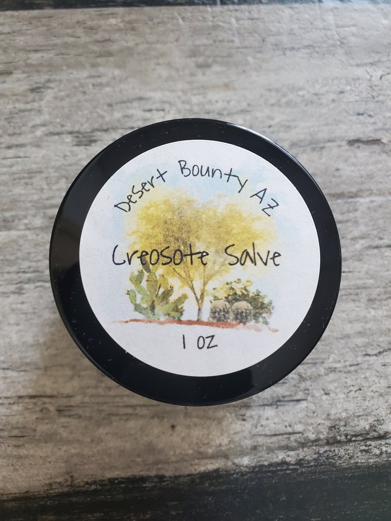 Creosote/desert Chaparral Salve 1-2 Oz in Glass Jar - Etsy
