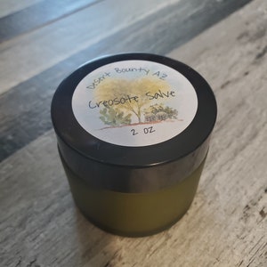 Creosote/desert Chaparral Salve 1-2 Oz in Glass Jar - Etsy