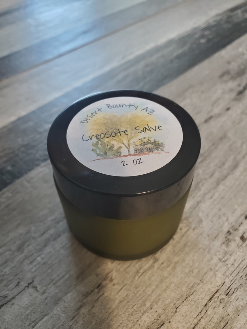 Creosote/desert Chaparral Salve 1-2 Oz in Glass Jar - Etsy
