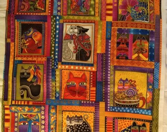 Cat fabric panel | Etsy