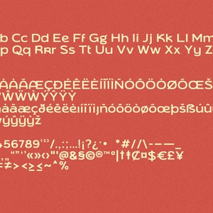 Bagel Boy Funky Sans Serif Typeface With Personality Fun Font Branding ...