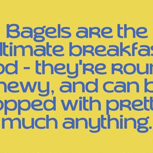 Bagel Boy Funky Sans Serif Typeface With Personality Fun Font Branding ...