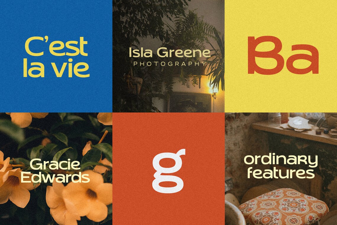 Bagel Boy Funky Sans Serif Typeface With Personality Fun Font Branding ...