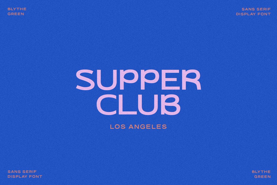 Bagel Boy Funky Sans Serif Typeface With Personality Fun Font Branding ...