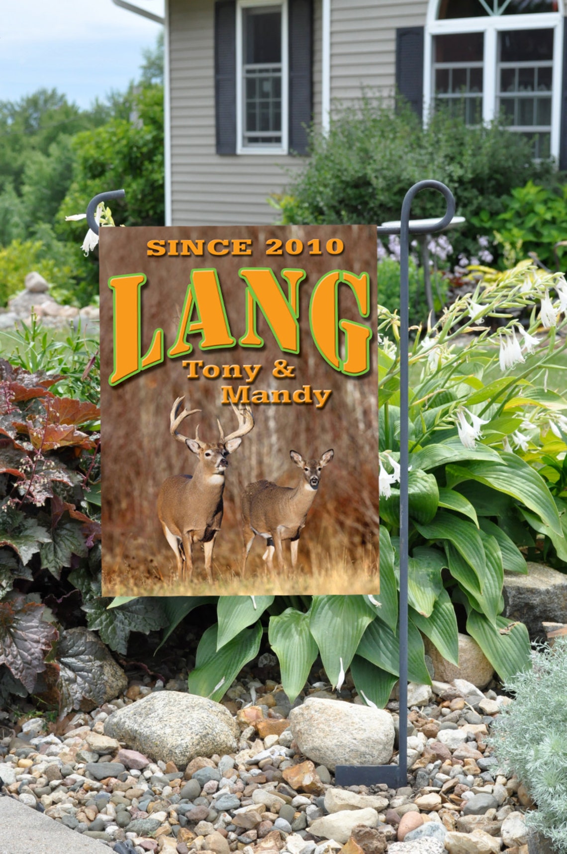 Hunters Flag Deer Personalized Flag Hunting Sign Deer - Etsy