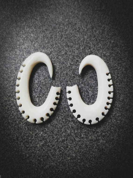 Bones Expansors Body Modification Boho Ethnic Jewels | Etsy