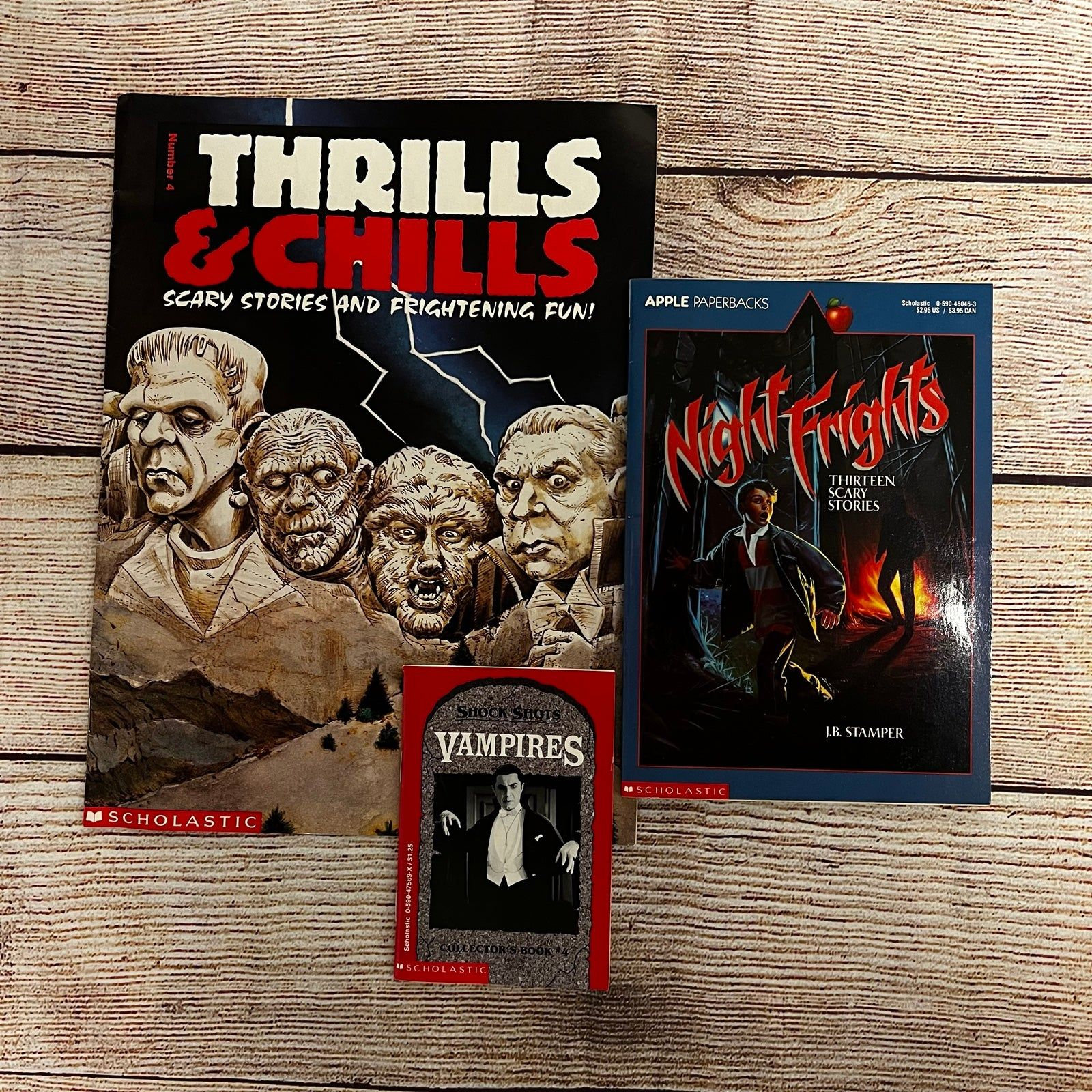 Vintage Scholastic Thrills & Chills Club Sets - Etsy