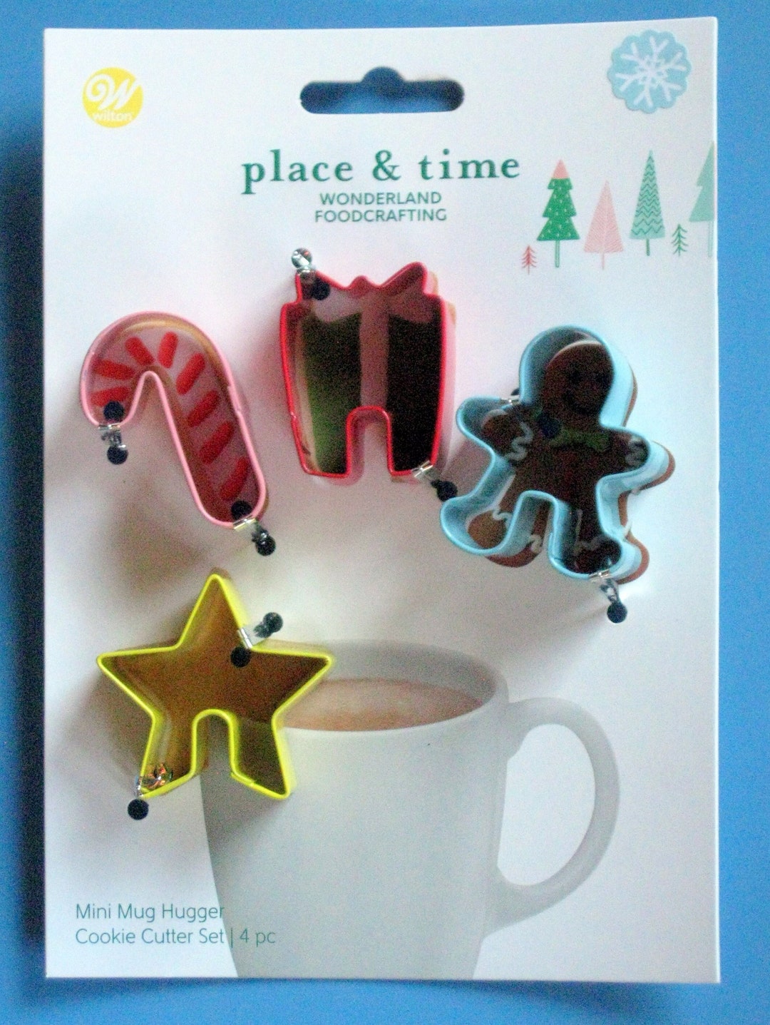 MINI MUG HUGGER Cookie Cutter Set of 4/ Mini Cookie Cutters - Etsy