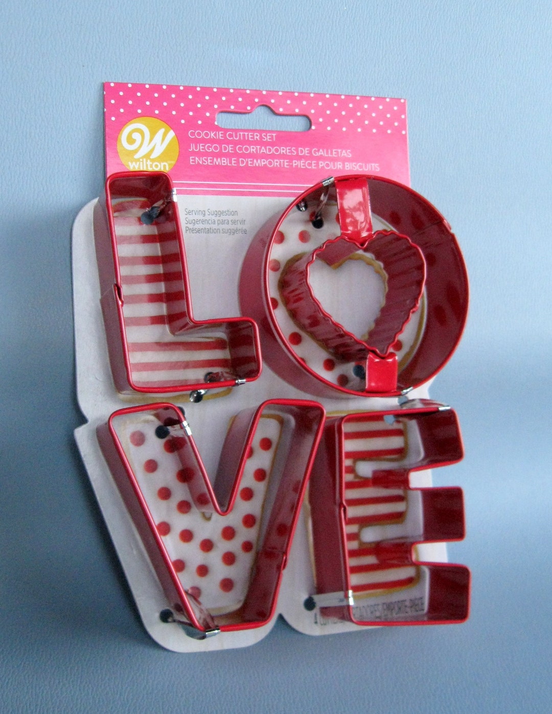 LOVE Cookie Cutters/ LOVE LETTERS Cookie Cutter Set of 5 love Letters ...