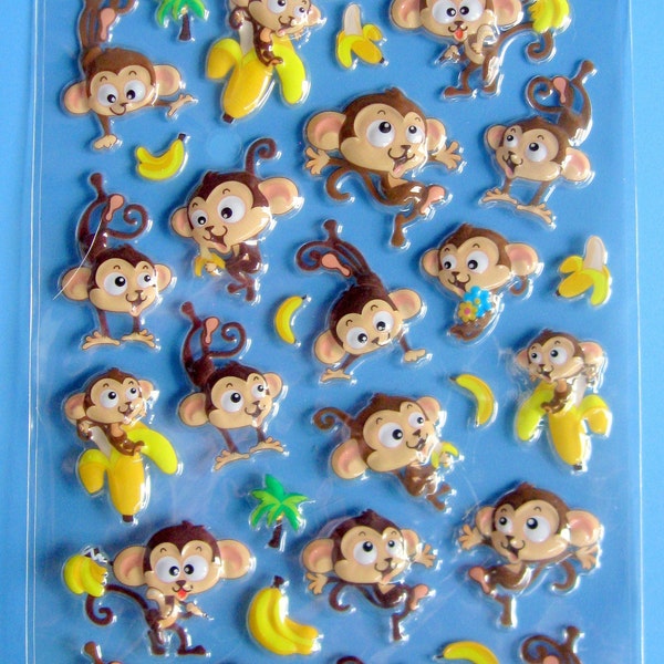 Monkey and Banana - Etsy