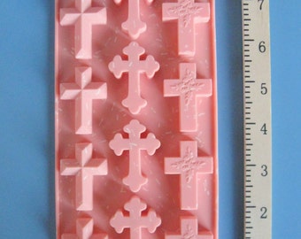 Cross Silicone Mold - Etsy