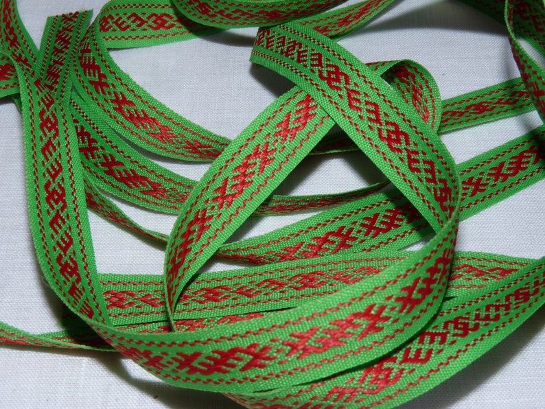 Latvian Ribbon Zalktis - Adder Different Colors 3 Meters / 3.28 Yards ...