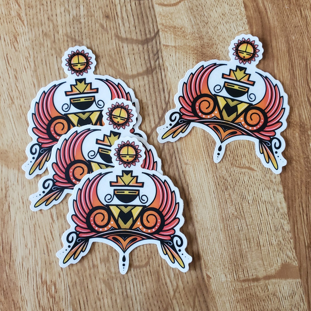 Knifewing Pottery Sticker Zuni Decal Vinyl Sticker - Etsy